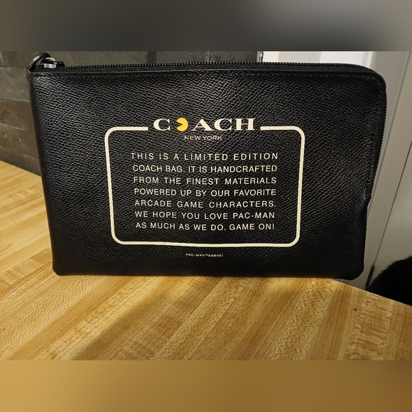 Coach | Bags | Coach Rare Pacman Story Patch Pouch | Poshmark